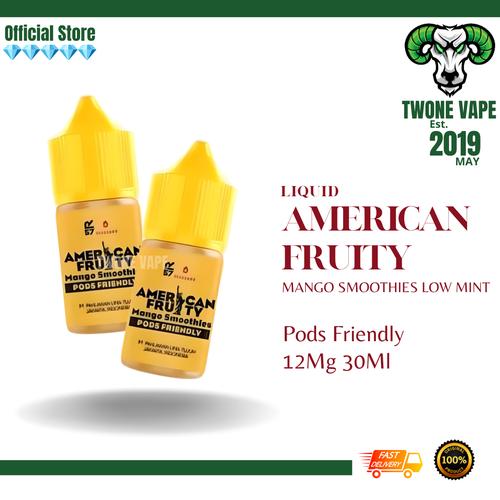 Jual Liquid American Fruity Mango Pods Friendly Not Salt 30ML by Hero57 ...