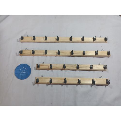 Jual kastok gantungan baju kayu tempel dinding kapstok cantolan ...