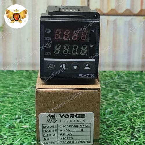 Jual PID Digital Temperatur Control Rex-C100 VORGE temperature KONTROL - Jakarta Barat - Bintang ...