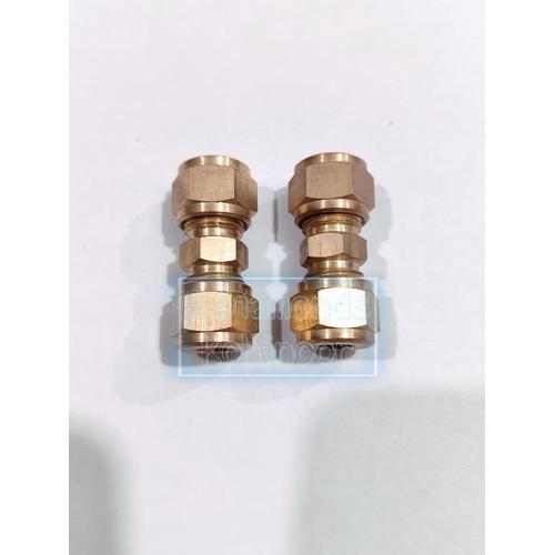 Jual UNION CONNECTOR BRASS/KUNINGAN 6MM UNION PIPA TEMBAGA 6MM - Kota ...