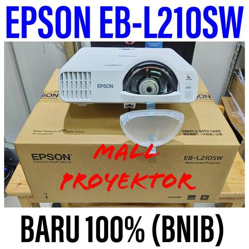 Jual Proyektor Epson EB-L210SW EBL210SW PENGGANTI EB-L200SW SHORT THROW - Jakarta Pusat ...