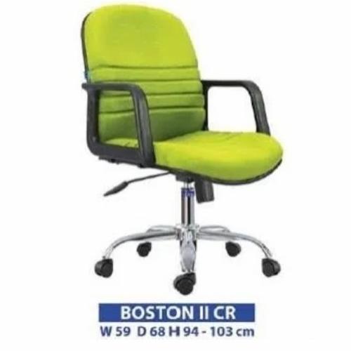 Jual kursi kantor kursi kerja indachi inco boston II CR kaki besi ...