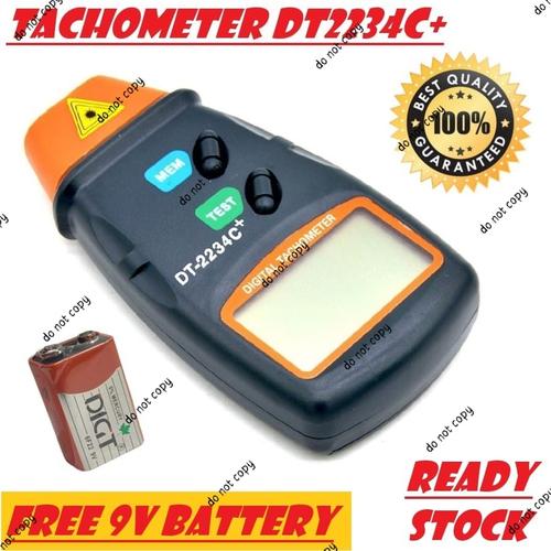 Jual Tachometer DT 2234c Laser Photo RPM Meter Alat Pengukur Kecepatan ...