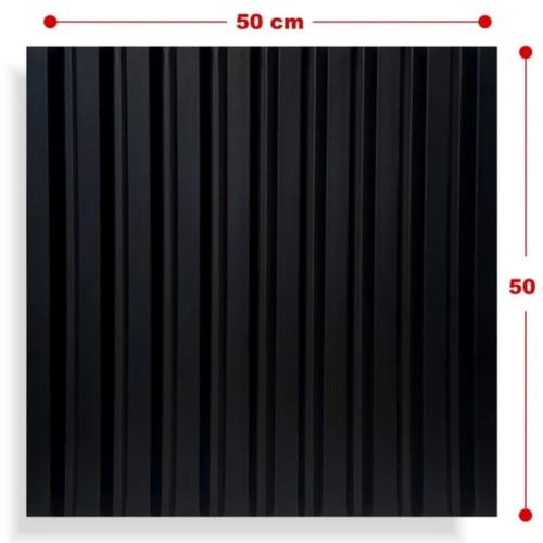 Jual WALL PANEL 3D WALLPANEL WALLPAPER DINDING 50 x 50 CM - garis hitam ...