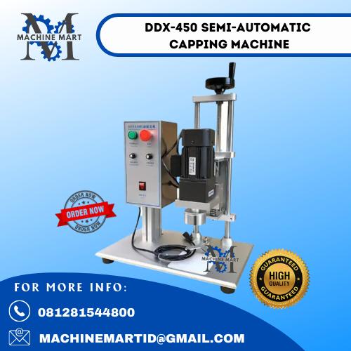 Jual DDX-450 Semi Automatic Capping Machine Mesin Press Penutup Botol ...