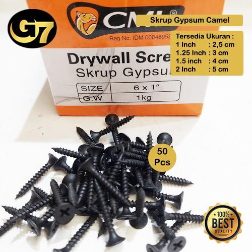 Jual Sekrup Gypsum Skrup Gipsum Camel Baja Ringan Hollow Super Tajam ...
