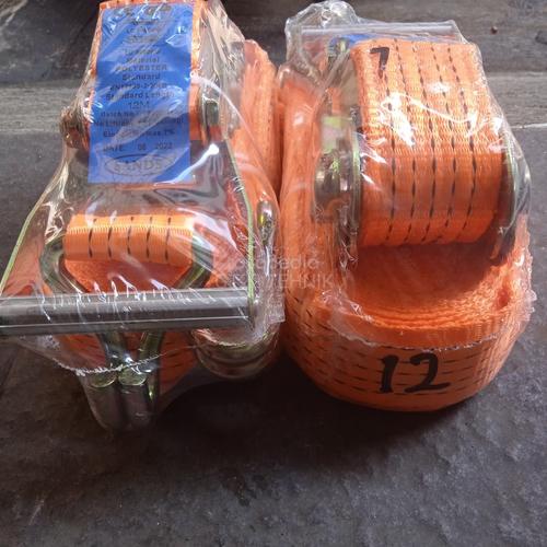 Jual webbing cargo lashing belt 2" x10 meter ratchet cargo SANDS ...
