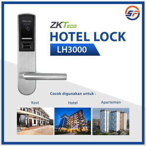 Jual ZKTeco LH3000 Hotel Lock + Encoder RFID Reader / Smart Door Lock ...