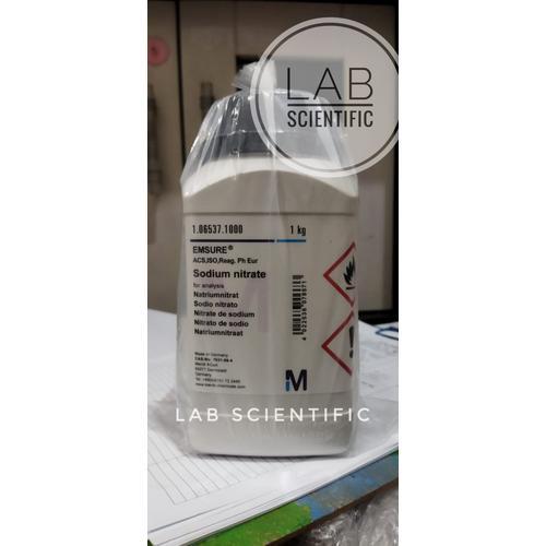 Jual Sodium nitrate (NaNO3) for analysis, 500 Gr, MERCK, 106537 - Kab ...