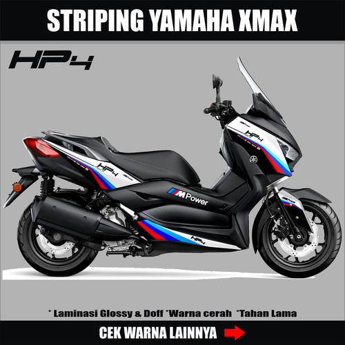 Jual STICKER XMAX EDISI HP4 /STIKER STRIPING SEMI FULL BODY YAMAHA XMAX ...