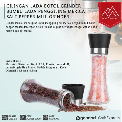 Jual Gilingan Lada Botol Grinder Bumbu Penggiling Merica Salt Pepper ...