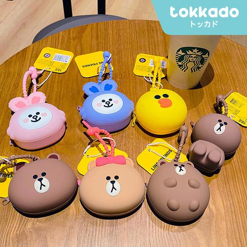 Jual TOKKADO Line Friends Coin Purse Dompet Koin Mini Cute Lucu ...