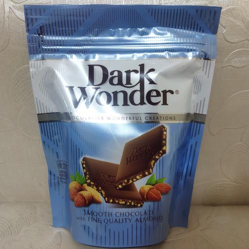 Jual DARK WONDER ALMOND CHOCOLATE ISI 10 PCS / DARK WONDER CHOCOLATE ...
