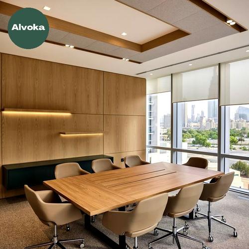 Jual Meja Rapat Kantor Set Custom Minimalis Finishing HPL - Campuran ...