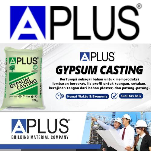 Jual Gypsum Casting APLUS / KEMASAN 20 KG - Kota Surabaya - ANUGERAH ...