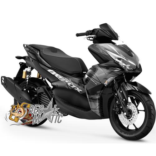 Jual Decal Sticker Variasi Fullbody Old - New Aerox 155 Grafis Abu-Abu ...