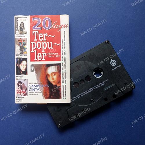 Jual Kaset Pita 20 Lagu Terpopuler Periode 1991-1992 Prod PT Musica ...