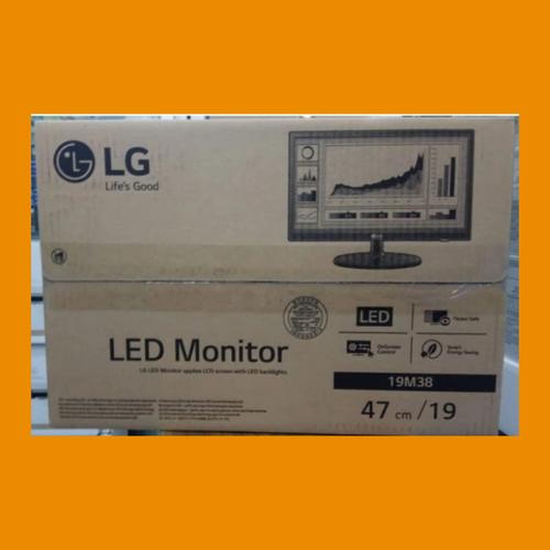Jual MONITOR LED LG 19M38A 19" LCD 19 inch Wide Screen 19inch NEW IN ...