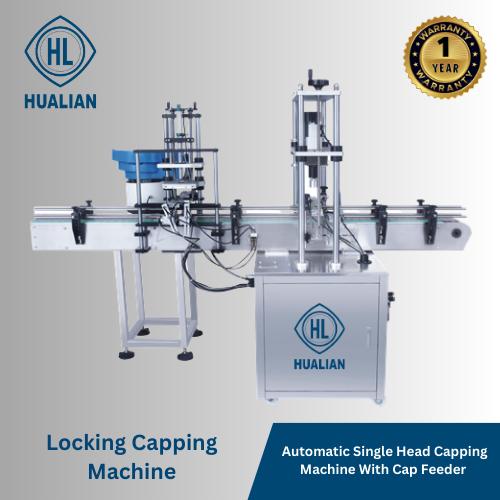 Jual Automatic Single Head Capping Machine With Cap Feeder - Kota ...