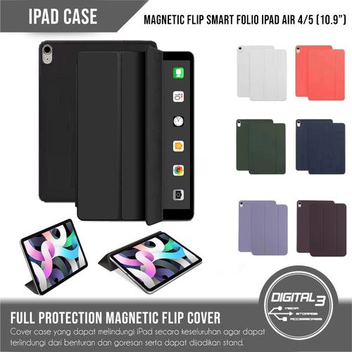 Jual Flip Cover Case Smart Folio Magnetic Casing Diary iPad Air 4 5 (10 ...