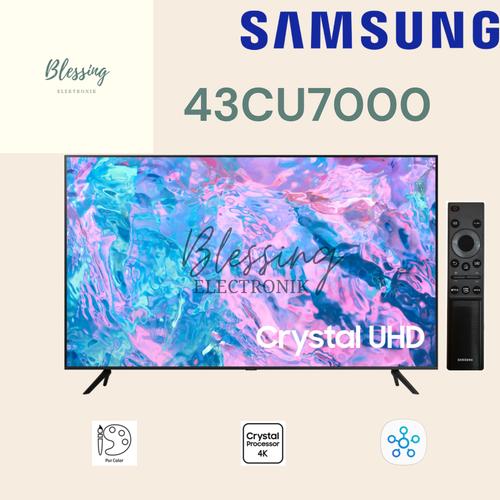 Jual SAMSUNG LED TV 43 INCH CRYSTAL UHD 4k SMART TV 43CU7000 - Kota ...