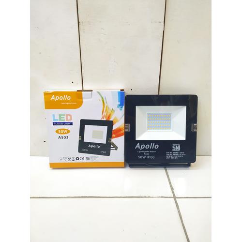 Jual Lampu Sorot Floodlight Apollo 50W 50 W Watt SMD Kuning/Putih MURAH ...