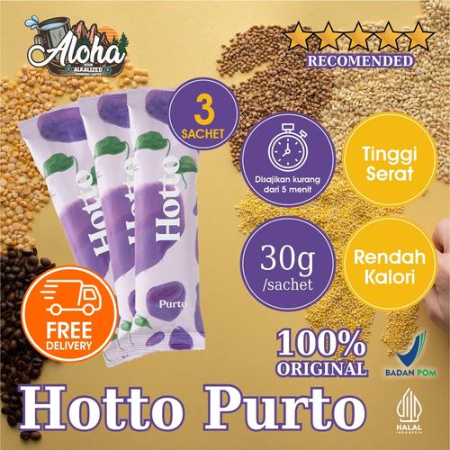 Jual [ ORIGINAL 100% ] Hotto Purto Multigrain With Purple Potato 3 ...