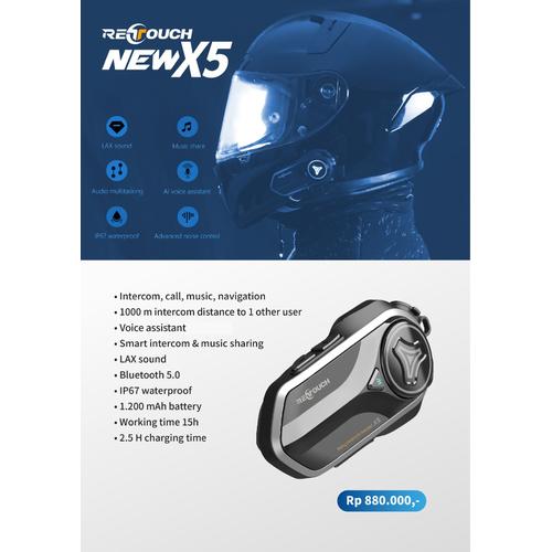 Promo INTERCOM BLUETOOTH IT X5 NEW | INTERCOM BIKERS | ORIGINAL 100% ...