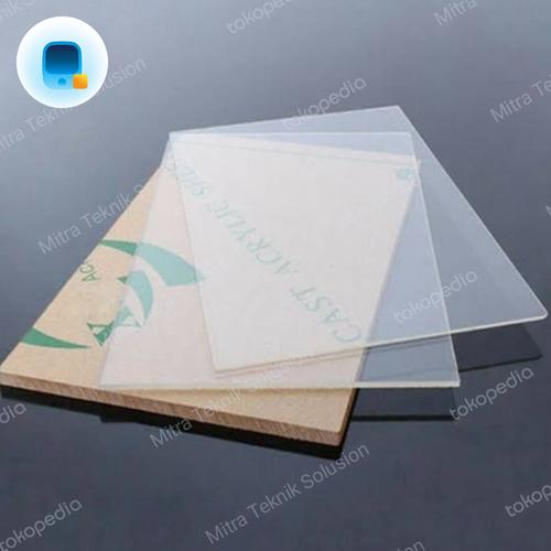 Jual akrilik lembaran bening tebal 10 mm x 30 cm x 30 cm / acrylic sheet - Jakarta Barat - Mitra ...