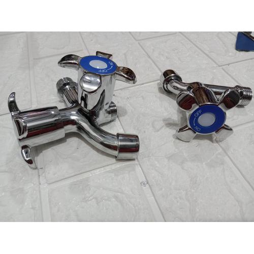 Jual kran cabang shower / kran kamar mandi ukuran / kran baling handle ...