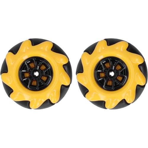 Jual 2pcs Mecanum Wheel 80mm Roda Smart Car Robot Omni Directional ...