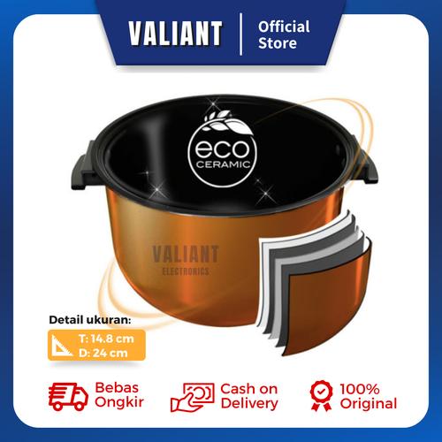 Jual Panci Magic Com Yongma WING / Inner Pot Eco Ceramic 2 Liter WING ...