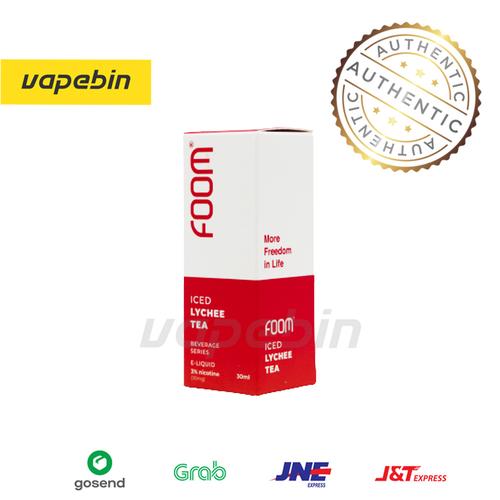Jual LIQUID FOOM LYCHEE TEA SALT NIC - FOOM BEVERAGE SERIES - 30ML ...