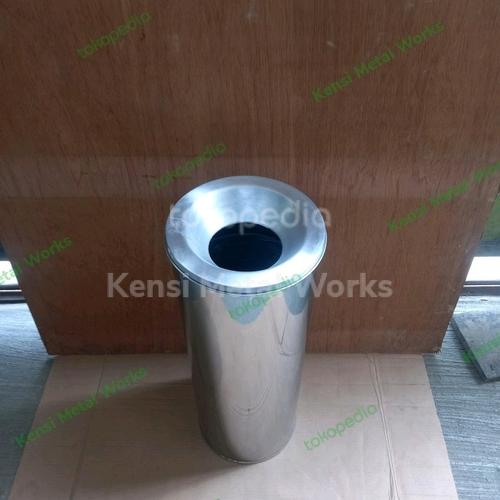 Jual Tempat Tong sampah Stainless berdiri Standing dustbin Stainless 1 ...