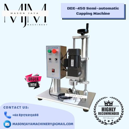 Jual DDX-450 Semi-automatic Capping Machine Mesin Press Penutup Botol ...