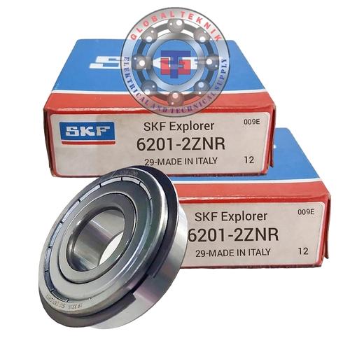 Jual Ball Bearing 6201 2Z NR Merk SKF Original (Bearing Kuping) - Kab ...