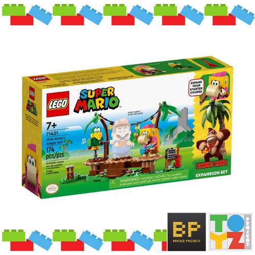 Jual Lego 71421 Mario - Dixie Kong's Jungle Jam Expansion Set - Jakarta ...