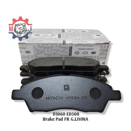 Jual Brake Pad / Kampas Rem Depan Nissan MARCH / LATIO D1060-ED500 ...