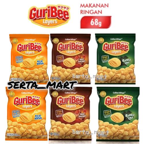 Jual Guribee Layers 65gr - Snack Bbq / Rumput Laut / Keju Krispi - Keju Krispi - Jakarta Utara ...
