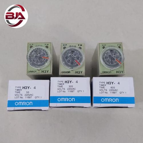 Jual MINI TIMER OMRON H3Y-4 H3Y4 60S 60DETIK 5S 5DETIK 30s 30detik + socket - 5S - Jakarta Barat ...