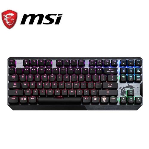 Jual MSI VIGOR GK50 LOW PROFILE TKL Compact Tenkeyless Gaming Keyboard ...