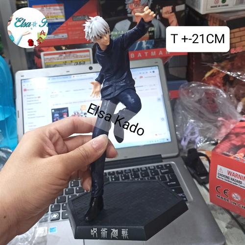 Jual FIGURE JUJUTSU KAISEN GOJO SATORU STANDING SITT VER ANIME ...