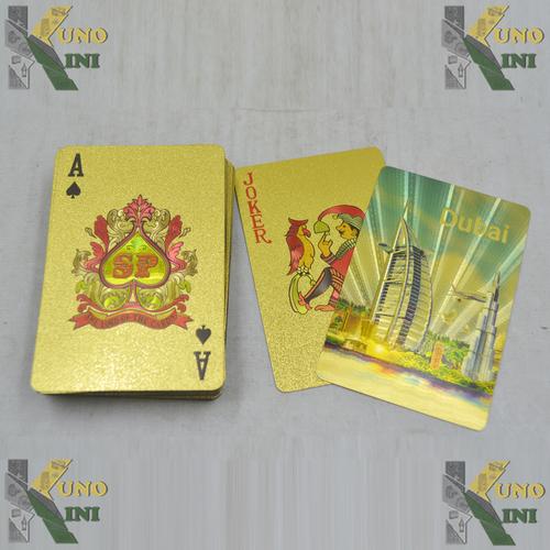Jual KARTU REMI GOLD DUBAI, 24K GOLD FOIL, from Dubai - New - Jakarta ...