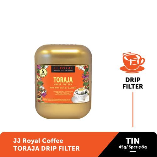 Jual JJ Royal Coffee Toraja Arabica Drip Tin 45 gr - Jakarta Selatan - Sinar Timur 1 | Tokopedia