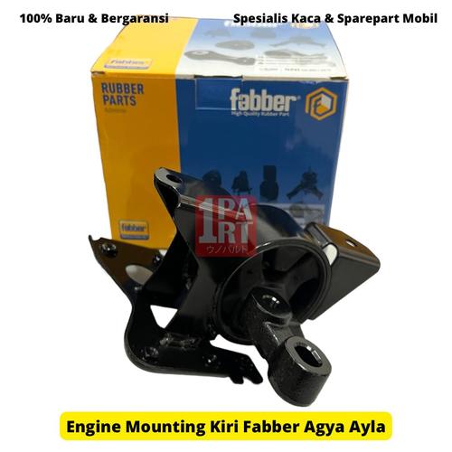 Jual Engine Mounting Kiri Fabber Toyota Agya Daihatsu Ayla AT 12306 ...
