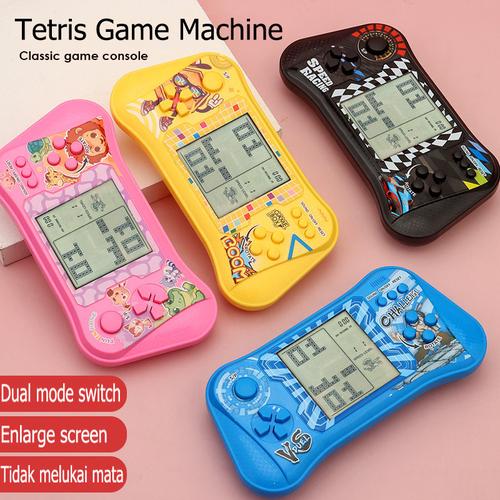 Jual Mini Handheld Game boy Classic Tetris Bricks Retro Game Machine ...