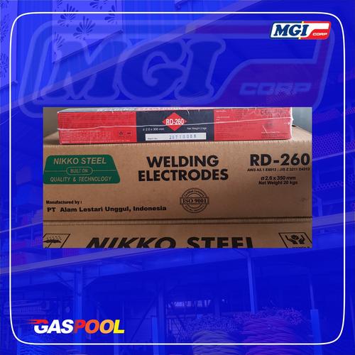 Jual KAWAT LAS NIKKO STEEL RD-260 / Welding Electrodes - Kab. Tangerang ...
