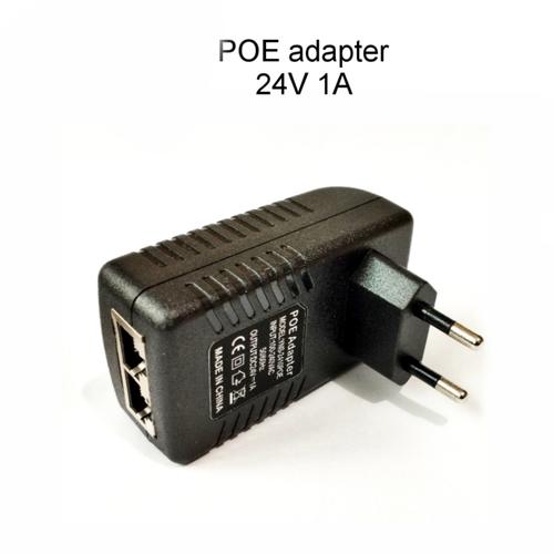 Jual Adaptor POE LAN Injector DC 24V 1A Power 2 UPLINK DC 24V 1A ...