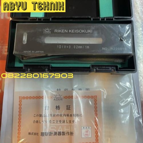 Jual Waterpass Precision Level Merk Riken Keisokuki 6inch 150 x 0.02 ...