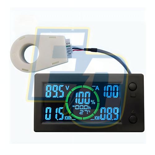 Jual Coulomb meter tampilan daya baterai lithium Lifepo4 5-120V 100A ...